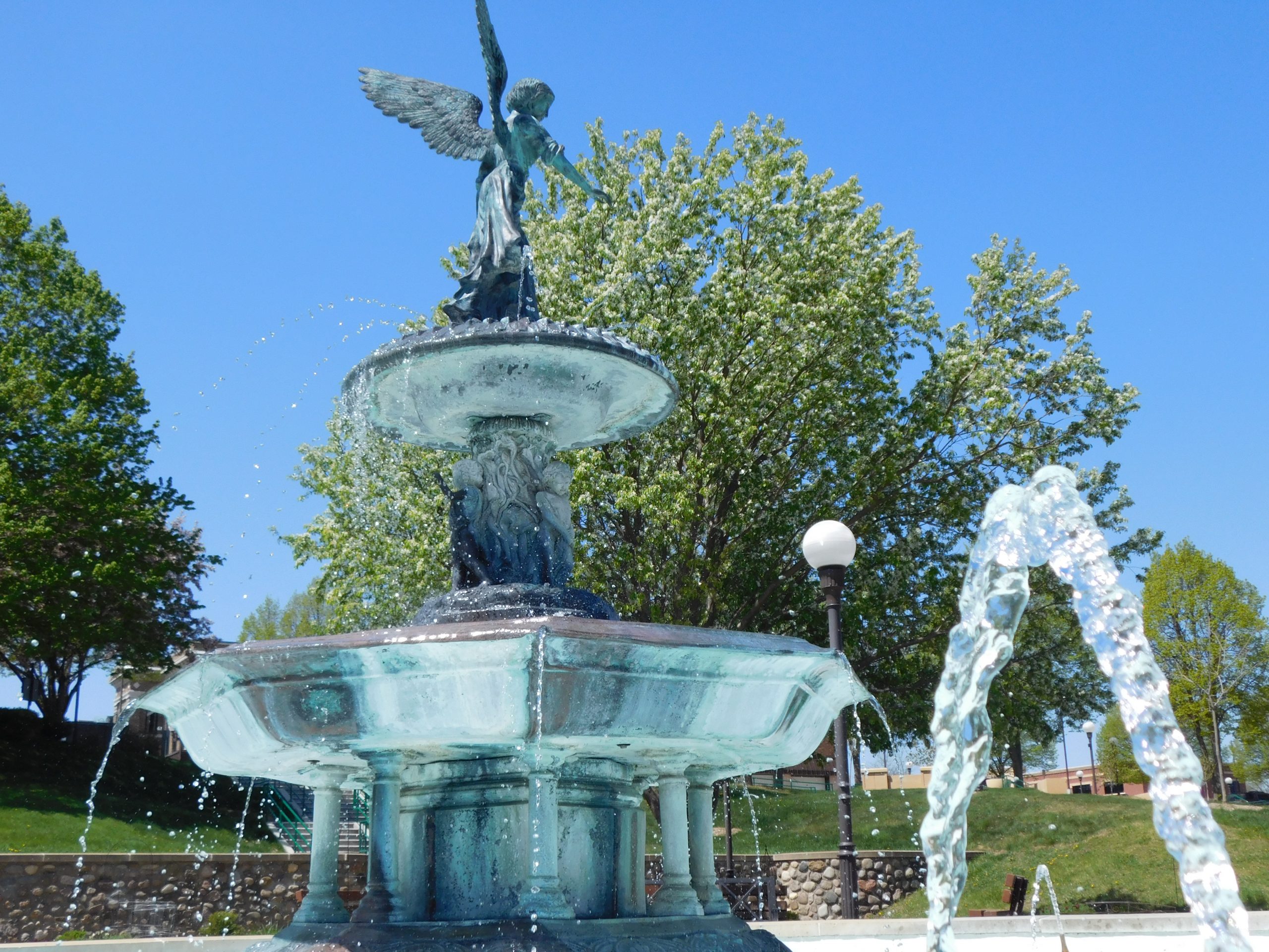 Fountain running, sign of spring | News, Sports, Jobs - The Journal